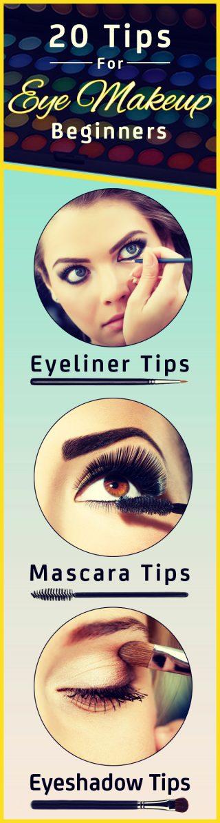 20 Eye Makeup Tips For Beginners | Make Up Tips