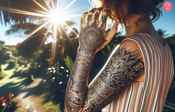 33 Ancient Mayan Tattoo Designs