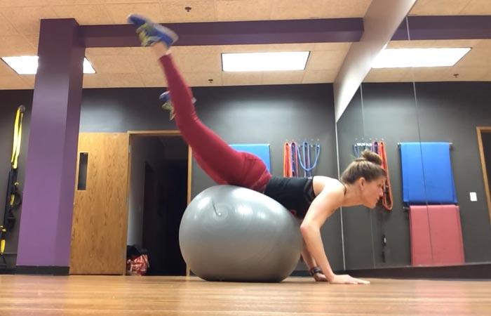 30 Swiss Ball Exercises For The Upper Body, Abs, Back, And Lower Body