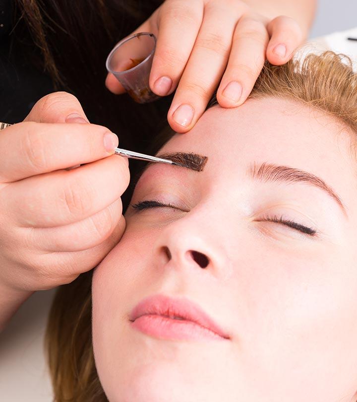 How To Tint Eyebrows Without Makeup Makeup Vidalondon