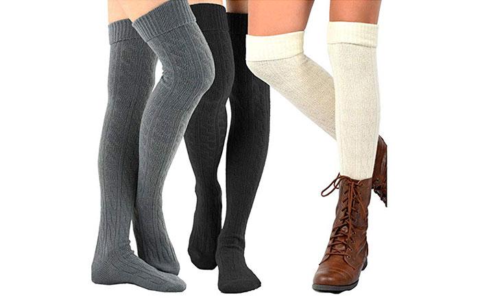 9 Best Plus Size Knee-High Socks