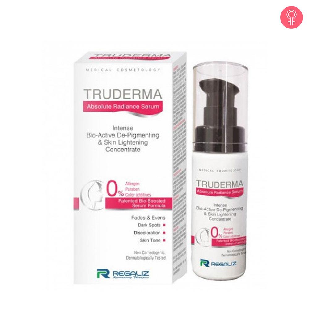 Truderma Absolute Radiance Serum Reviews, Ingredients, Benefits, How To ...