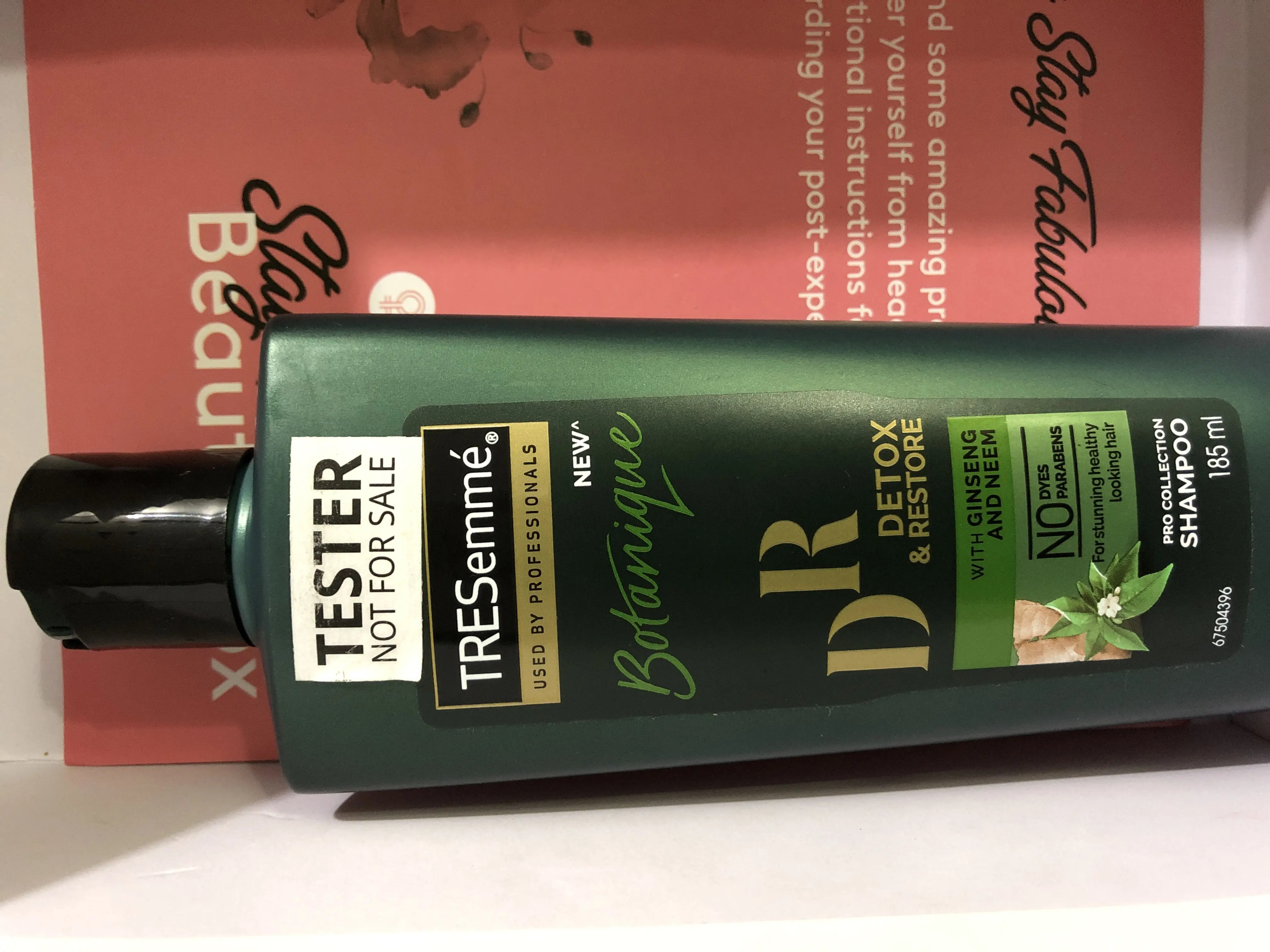 Tresemme Botanique Detox & Restore Shampoo Reviews, Ingredients ...