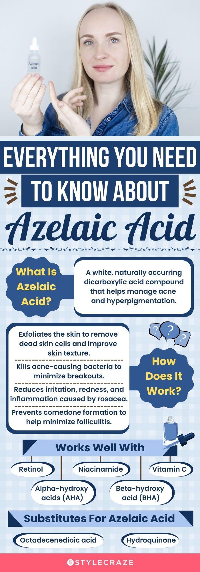 5 Azelaic Acid Benefits For Skin, How To Use It, & Side Effects