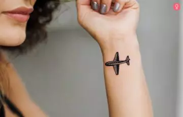 8 Amazing Airplane Tattoo Ideas And Their Meanings
