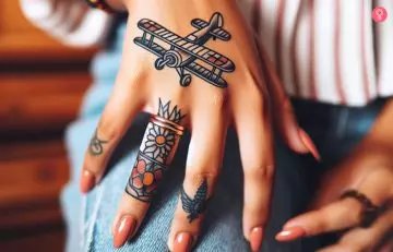 8 Amazing Airplane Tattoo Ideas And Their Meanings