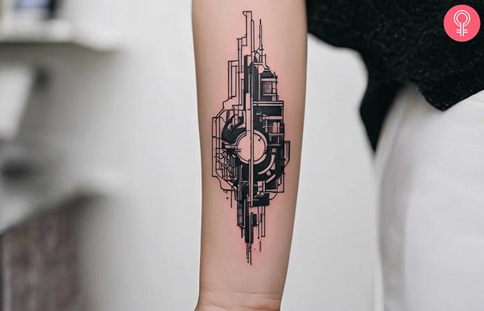 8 Cyberpunk Tattoos: Futuristic Ink Art For Tech Enthusiasts