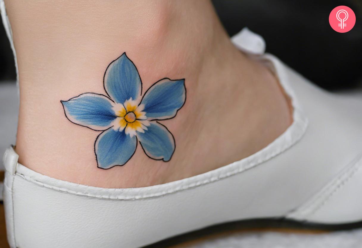 8 Forget-Me-Not Tattoo Designs That Honor Loved Ones