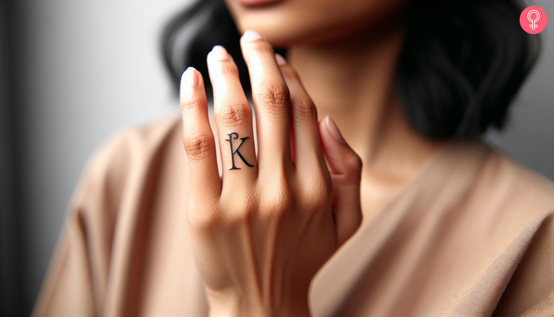 8 Amazing Letter K Tattoo Ideas And Designs