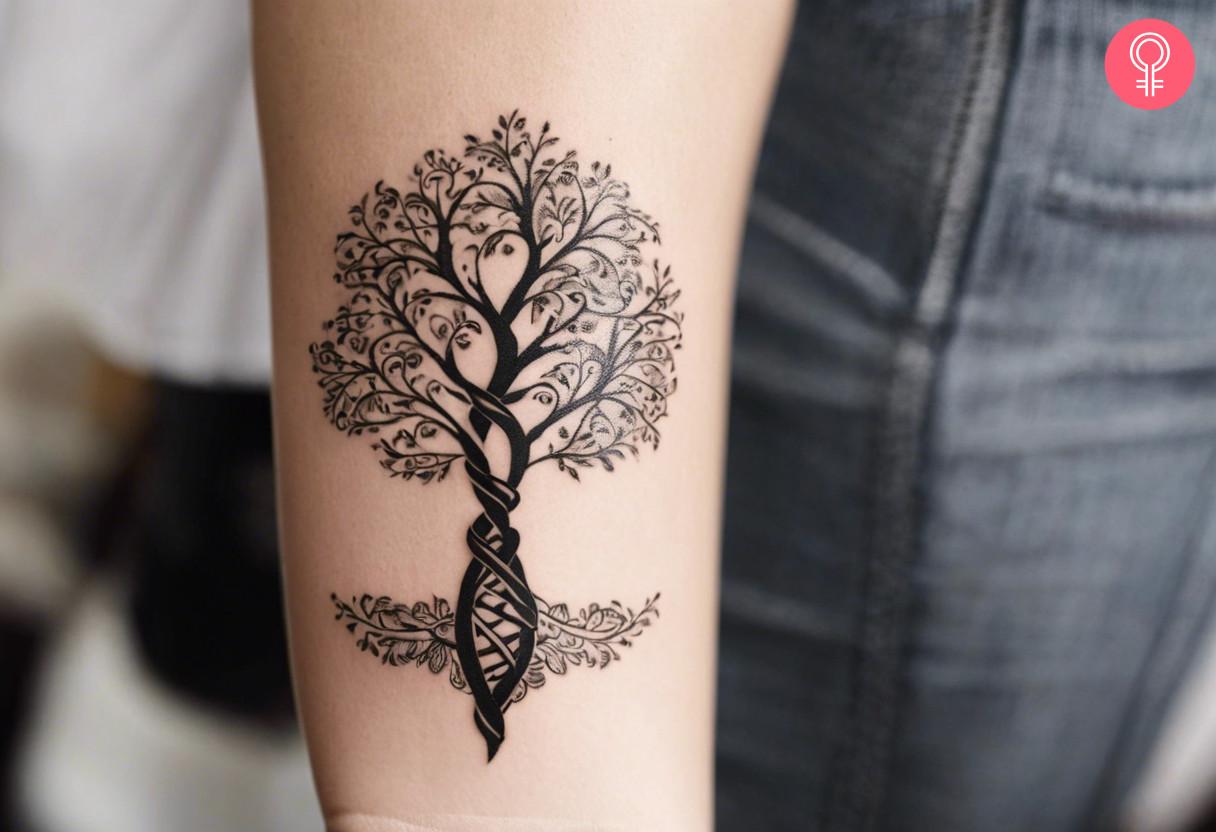 8 Astonishing DNA Tattoo Ideas With Meanings