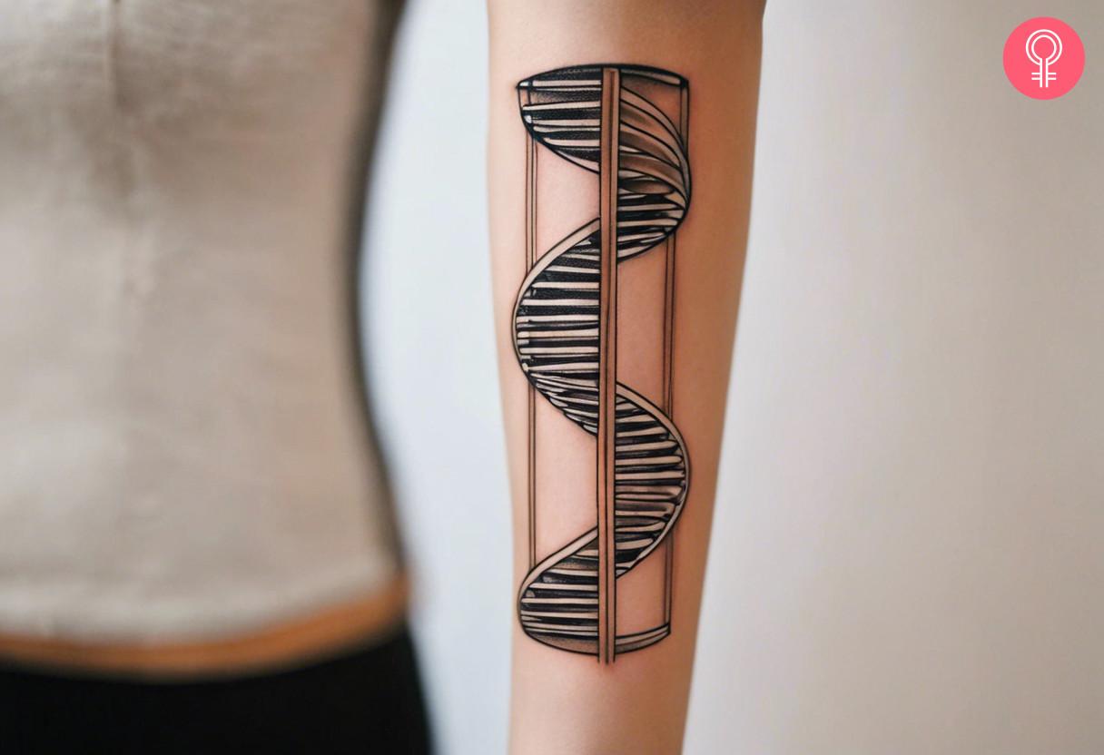 8 Astonishing DNA Tattoo Ideas With Meanings