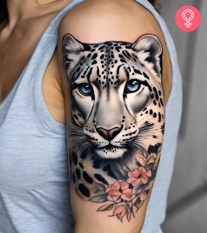 8 Wild Snow Leopard Tattoo Ideas For Nature Lovers