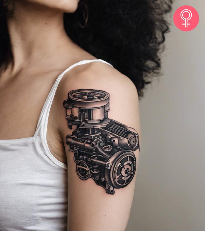 8 Creative Engine Tattoo Ideas With Their Meanings