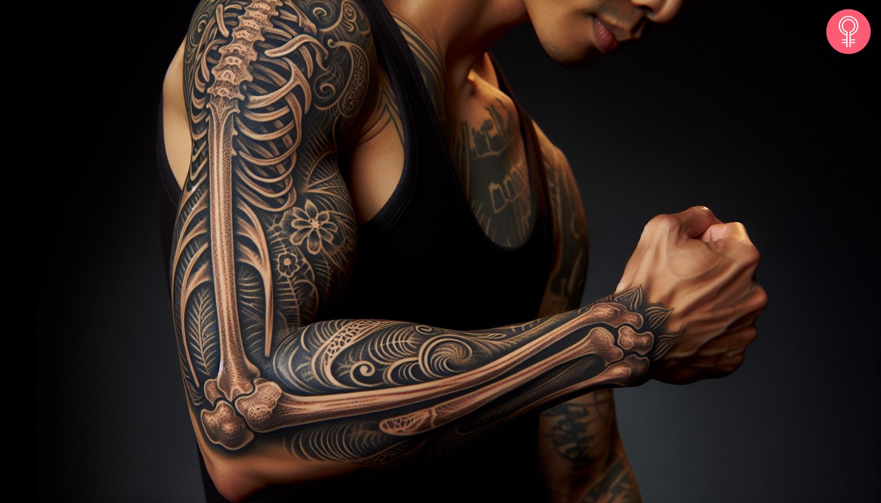 8 Amazing Bone Tattoo Ideas For Both Men and Women