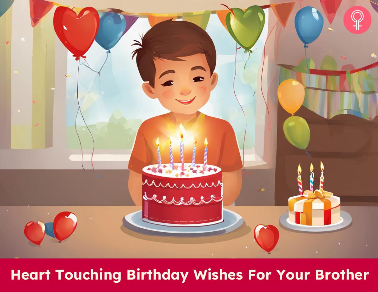 200+ Heart Touching Birthday Wishes For Your Brother