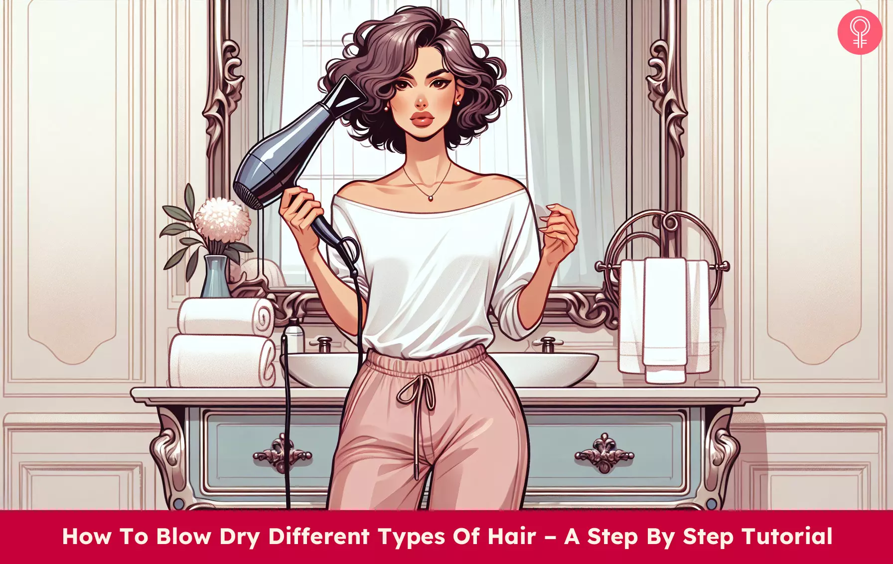 How To Blow Dry Your Hair At Home In A Salon Like Style