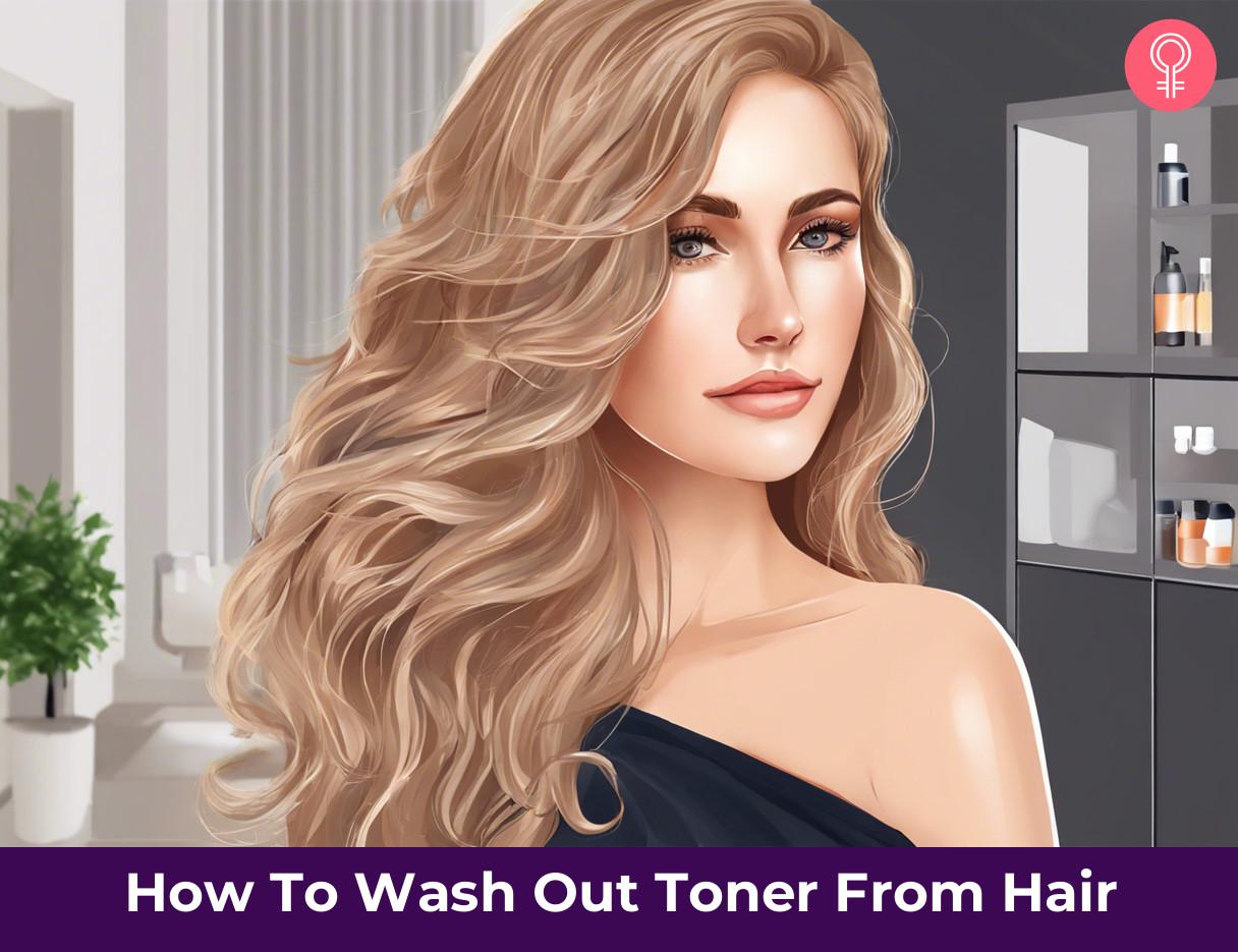 How To Wash Out Toner From Hair
