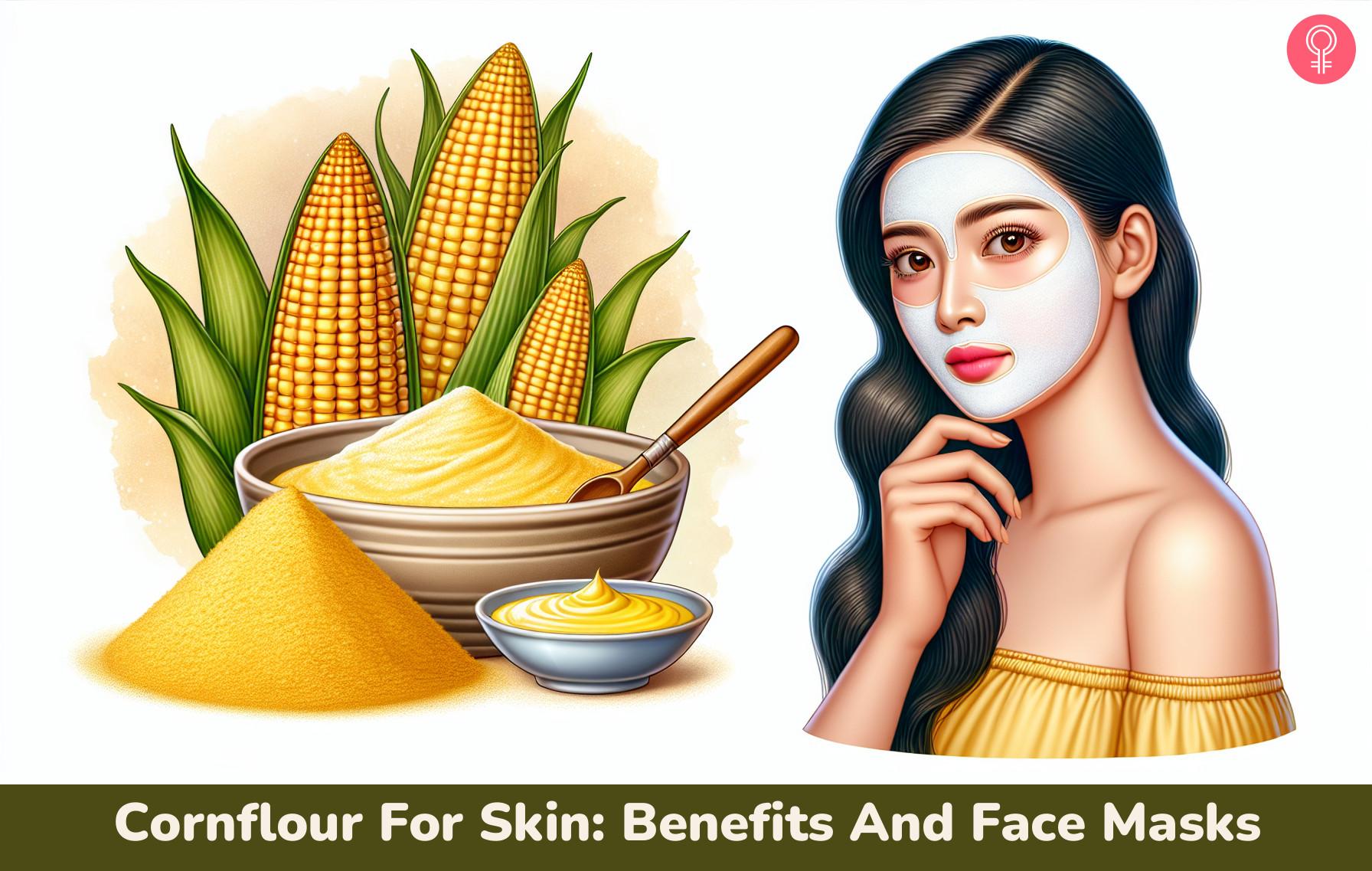 Cornflour For Skin: Benefits And Face Masks